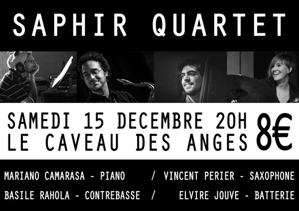 Saphir Quartet au Caveau des Anges à Clermont-Fd | Oukonva