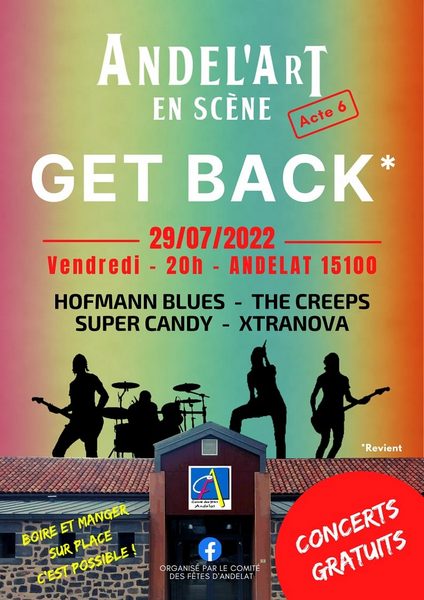 Hofmann Blues + The Creeps + Super Candy + XtraNova à Andelat | Oukonva