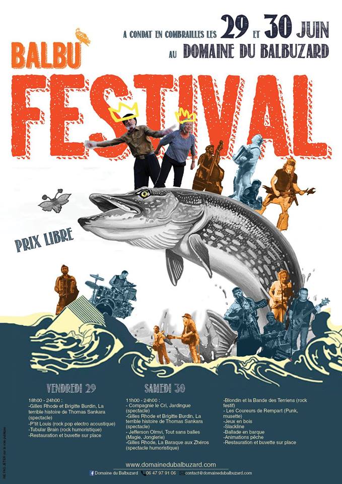 Balbu Festival au Domaine du Balbuzard | Oukonva