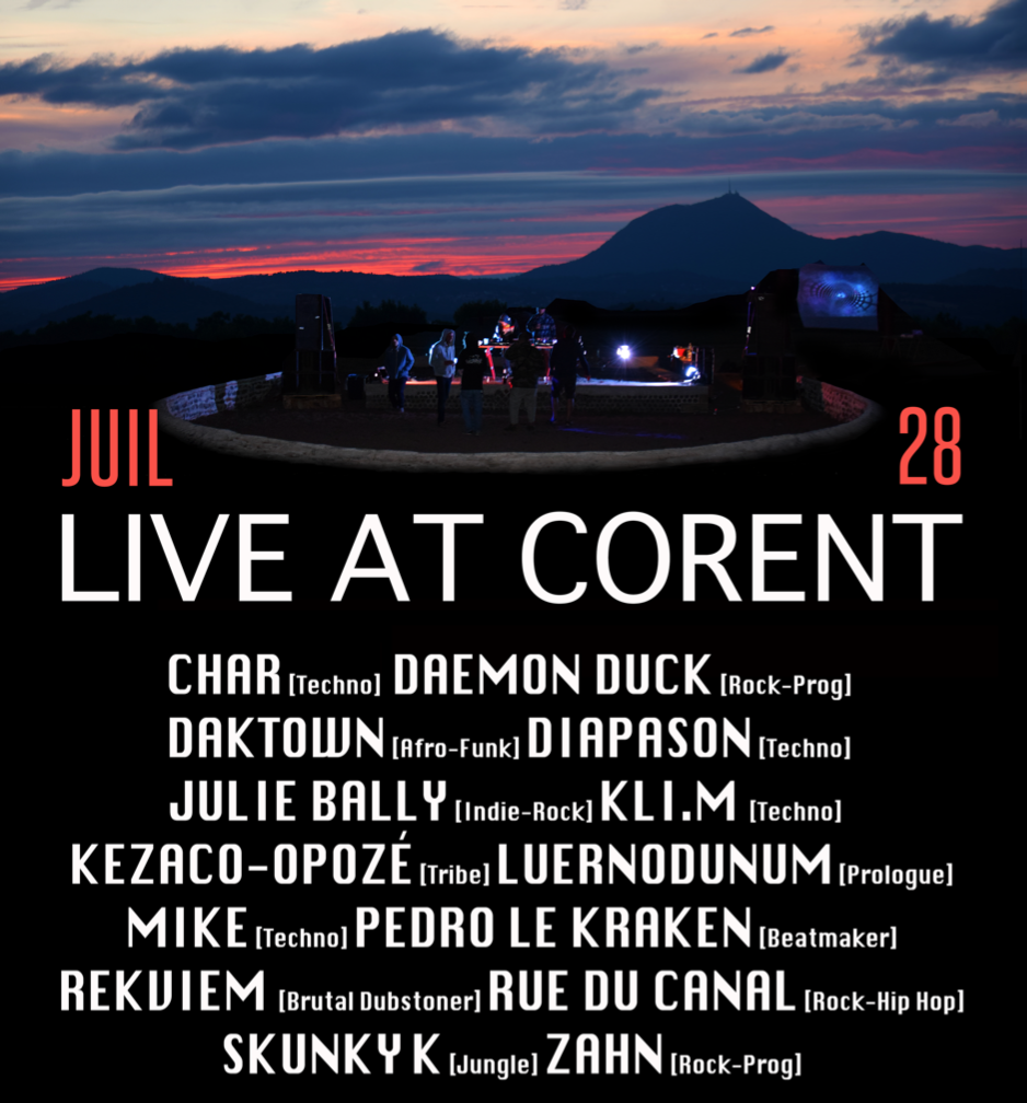 Live at Corent 2018 à Corent | Oukonva