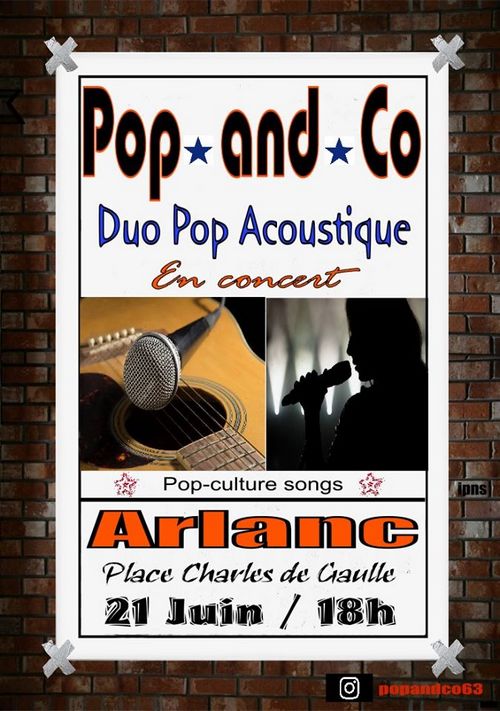 Pop and Co en duo à Arlanc | Oukonva
