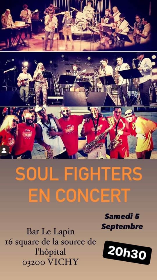 Soul Fighters au Bar Le Lapin à Vichy | Oukonva
