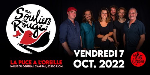 Le Caribou Volant + Mes Souliers sont Rouges à La Puce a l'Oreille à ...