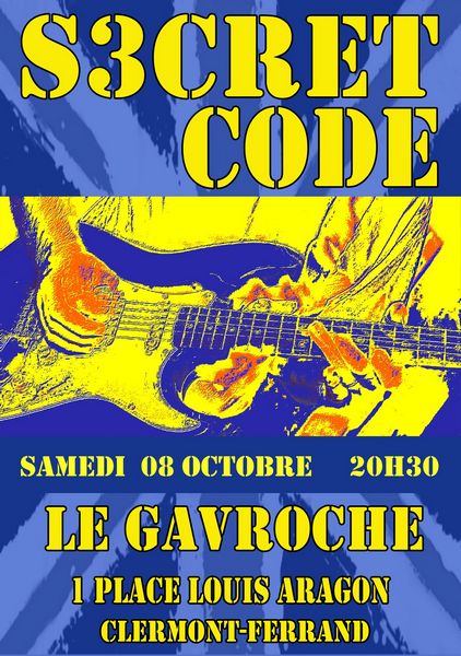 Secret Code au Gavroche à Clermont-Fd | Oukonva