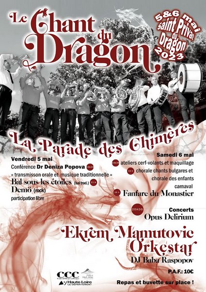 Le Chant du Dragon 2023 à Saint Privat du Dragon | Oukonva