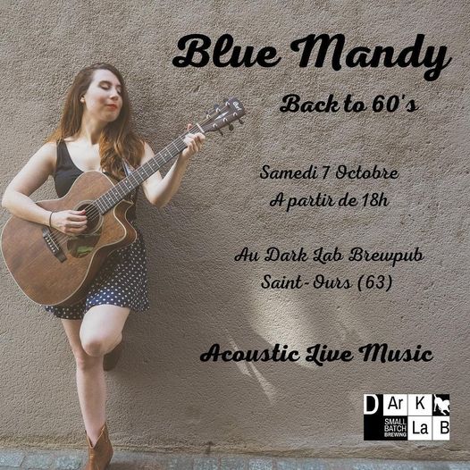 Blue Mandy au Dark Lab à Saint-Ours-Les-Roches | Oukonva