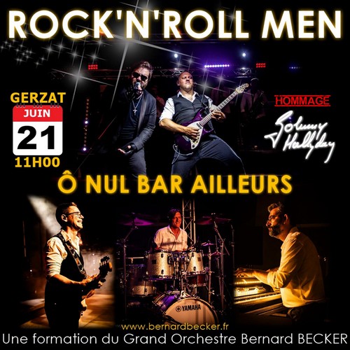 Les Rock'n'roll Men à Ô Nul Bar Ailleurs à Gerzat - 63 | Oukonva